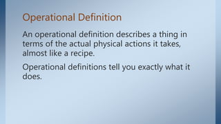 Educational environment (conceptual and operational definition) | PPTX