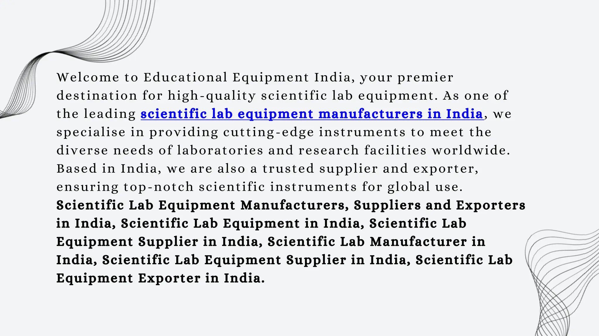 Top 6 Scientific Lab Equipment Products. | PPT
