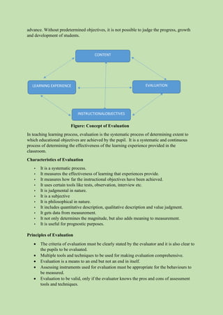 Educational evaluation -a brief conceptual overview | PDF