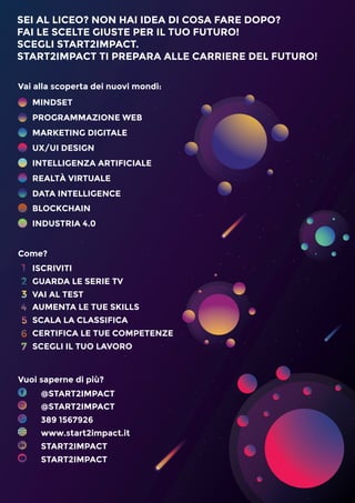 Educational project for Start2Impact | PDF