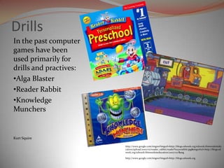 Educational games and simulations | PPTX