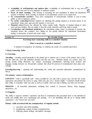 Educational guidance & counseling study material for mid term b.ed. 6th ...