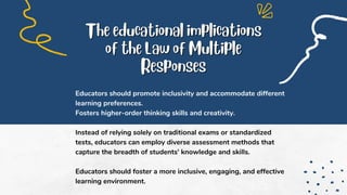 Educational Implication EL Thorndike | PDF