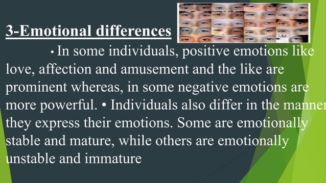 Educational implications of individual differences among students and | PPT