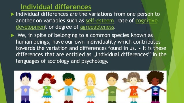 Personal Differences