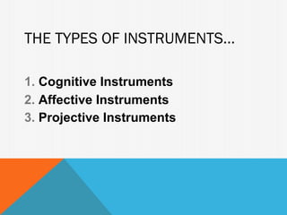 Educational Instruments | PPT