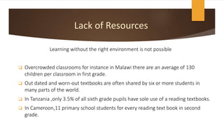 Educational Issues At National And International Level.pptx