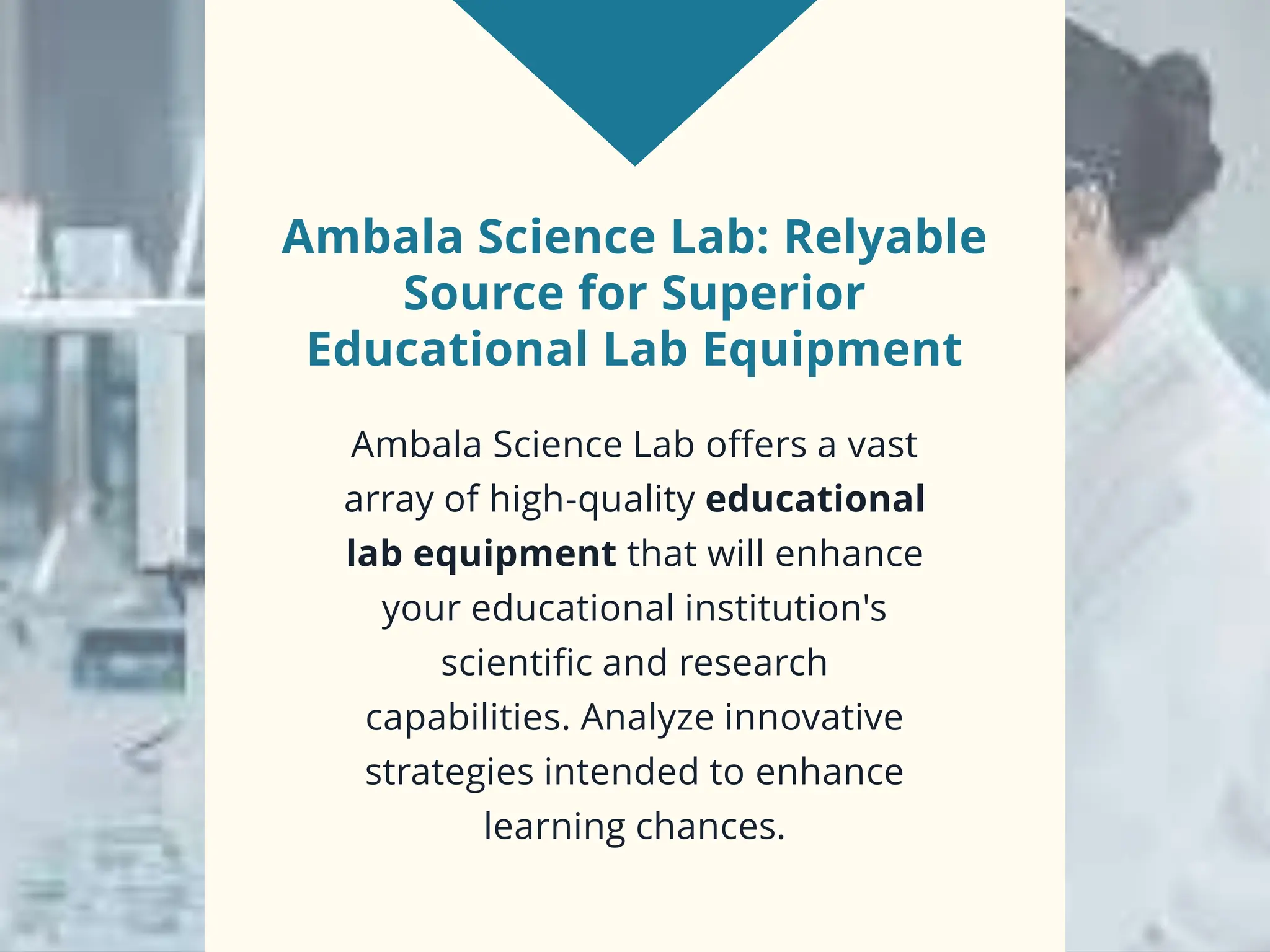 Educational Lab Equipment with Ambala Science Lab (1).pptx ...