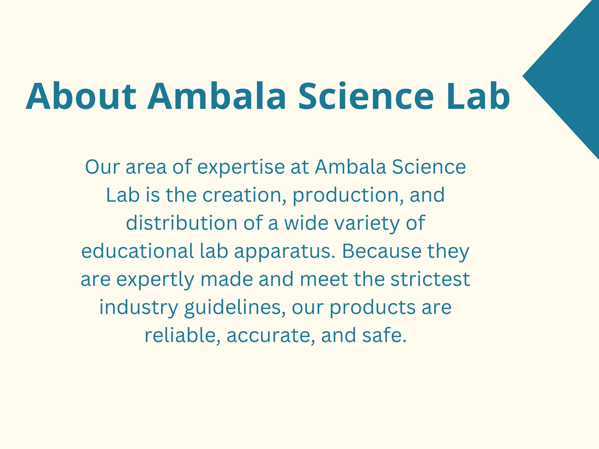 Educational Lab Equipment with Ambala Science Lab (1).pptx ...