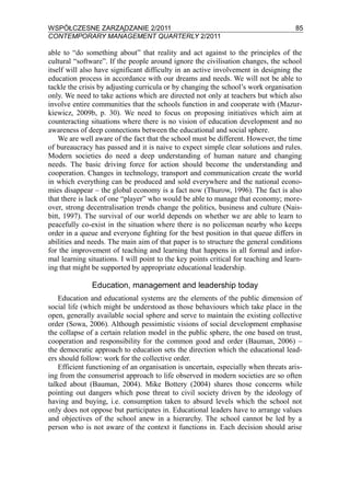 Educational leadership. key elements supporting | PDF