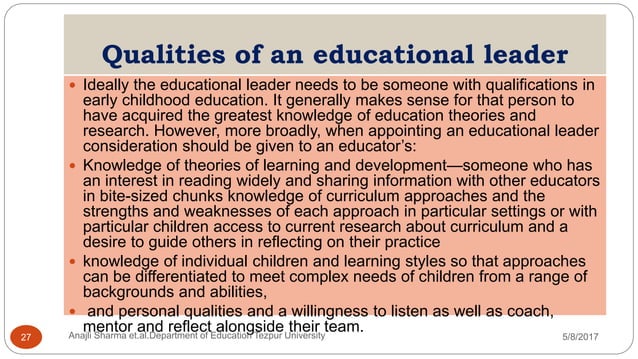 Educational Leadership | PPT