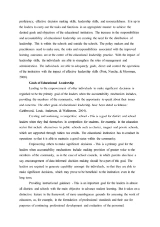 Educational leadership | PDF