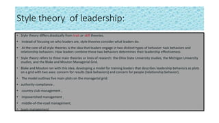 Educational leadership | PPTX