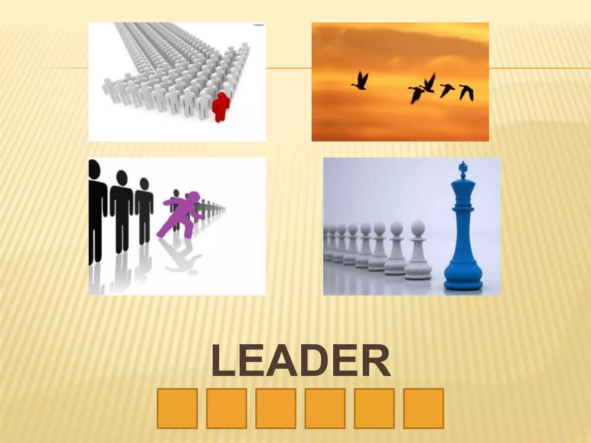 Educational leadership 4 pictures one word | PPTX