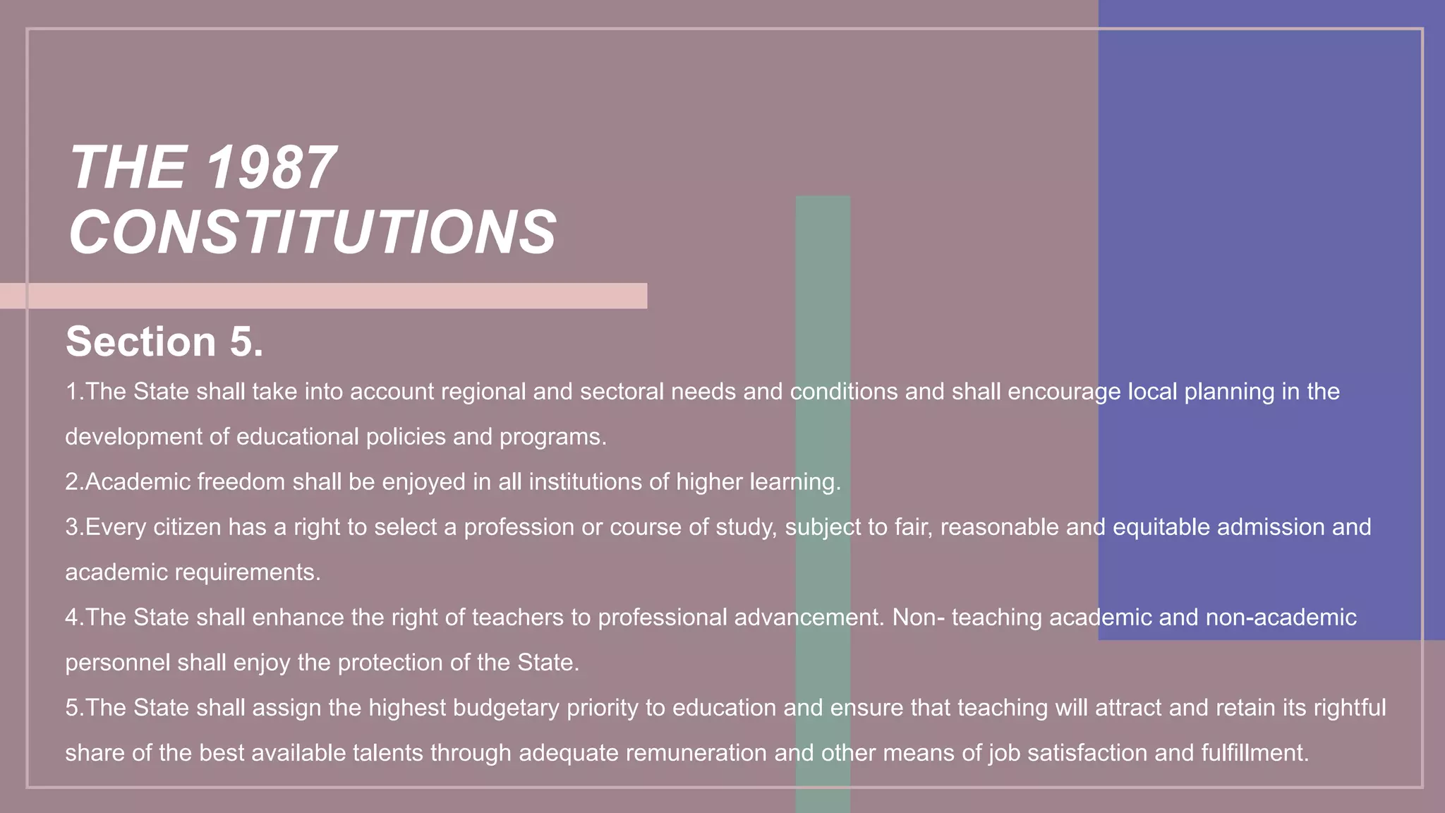 Educational legislation | PPTX