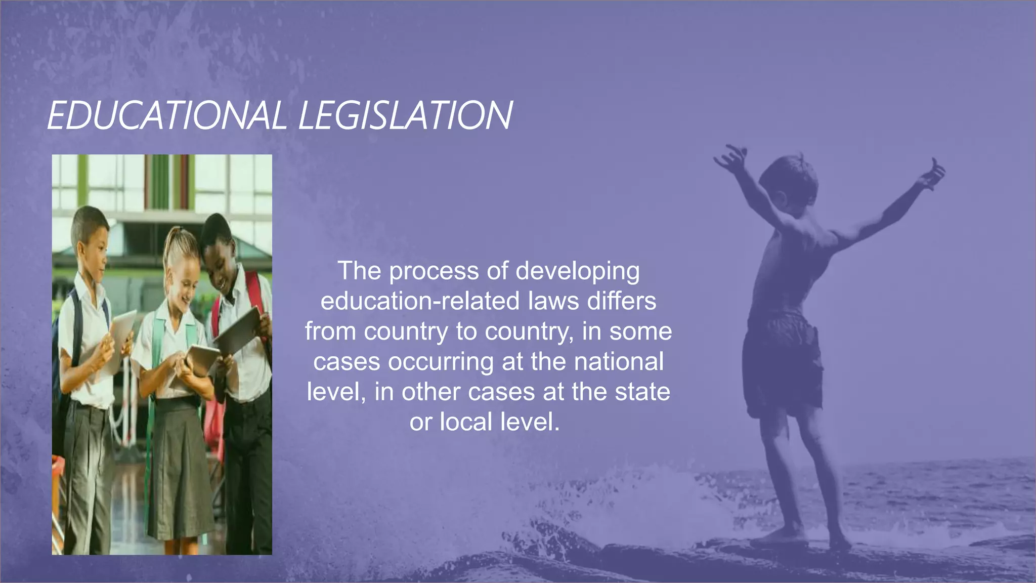 Educational legislation | PPTX