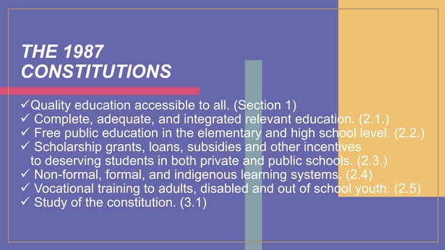 Educational legislation | PPTX