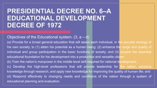 Educational legislation | PPTX