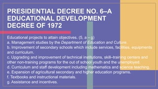 Educational legislation | PPTX