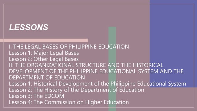 Educational legislation | PPTX