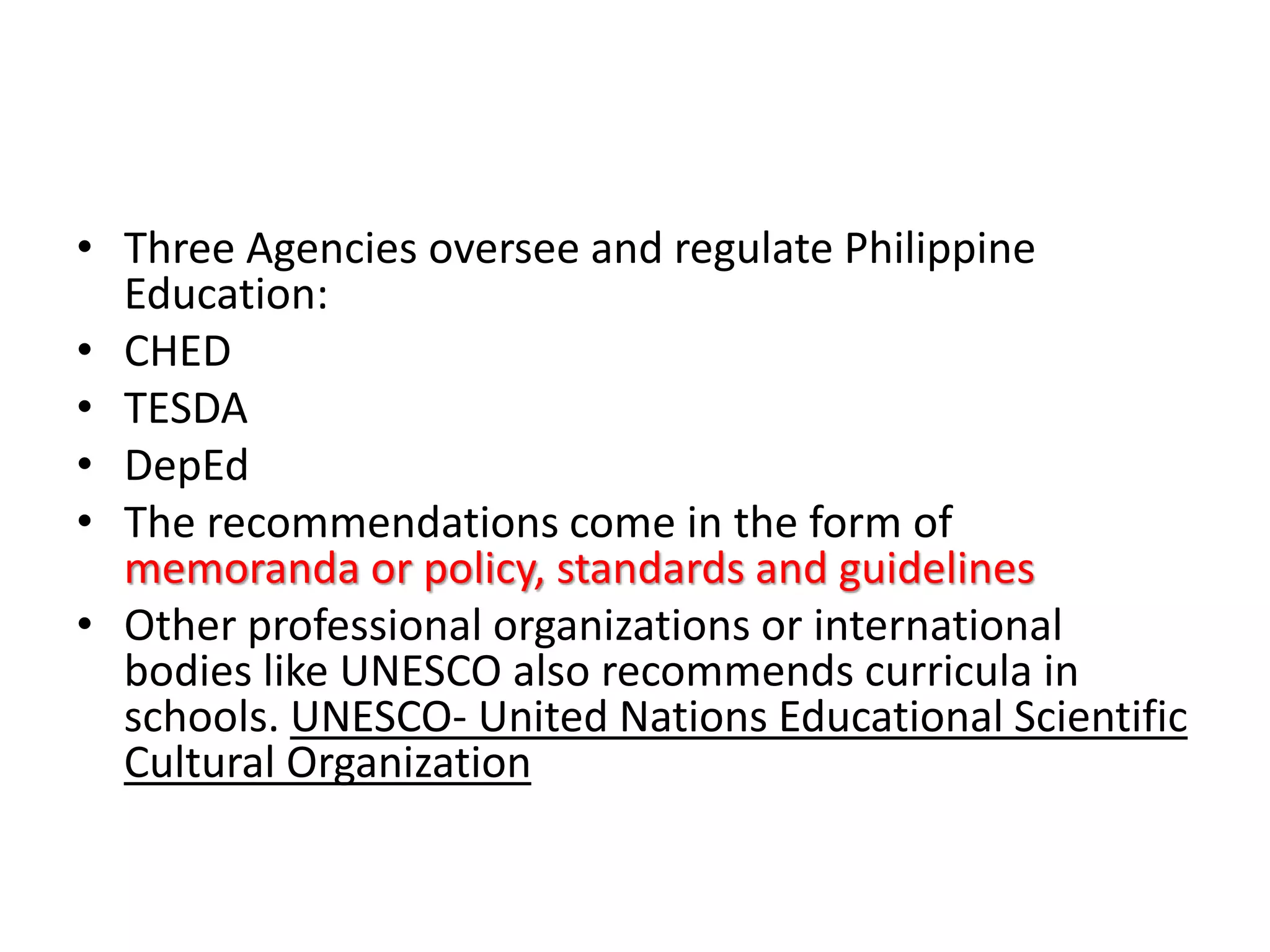 Educational levels in philippine educational system | PPTX