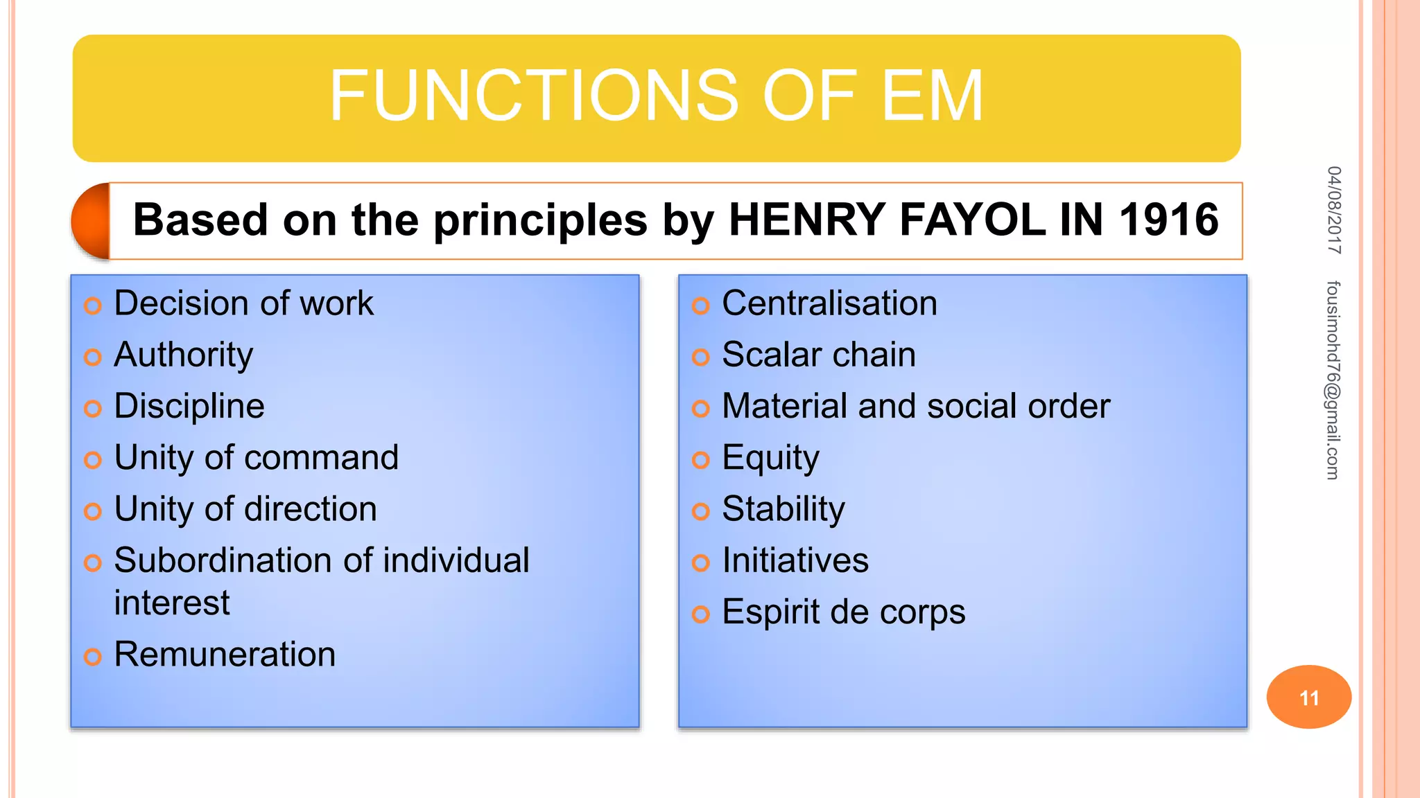 Educational management | PPTX