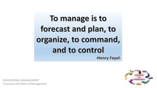 Educational management | PPT
