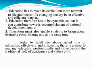 Educational management | PDF