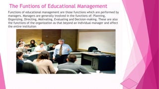 Educational management (2) | PPTX