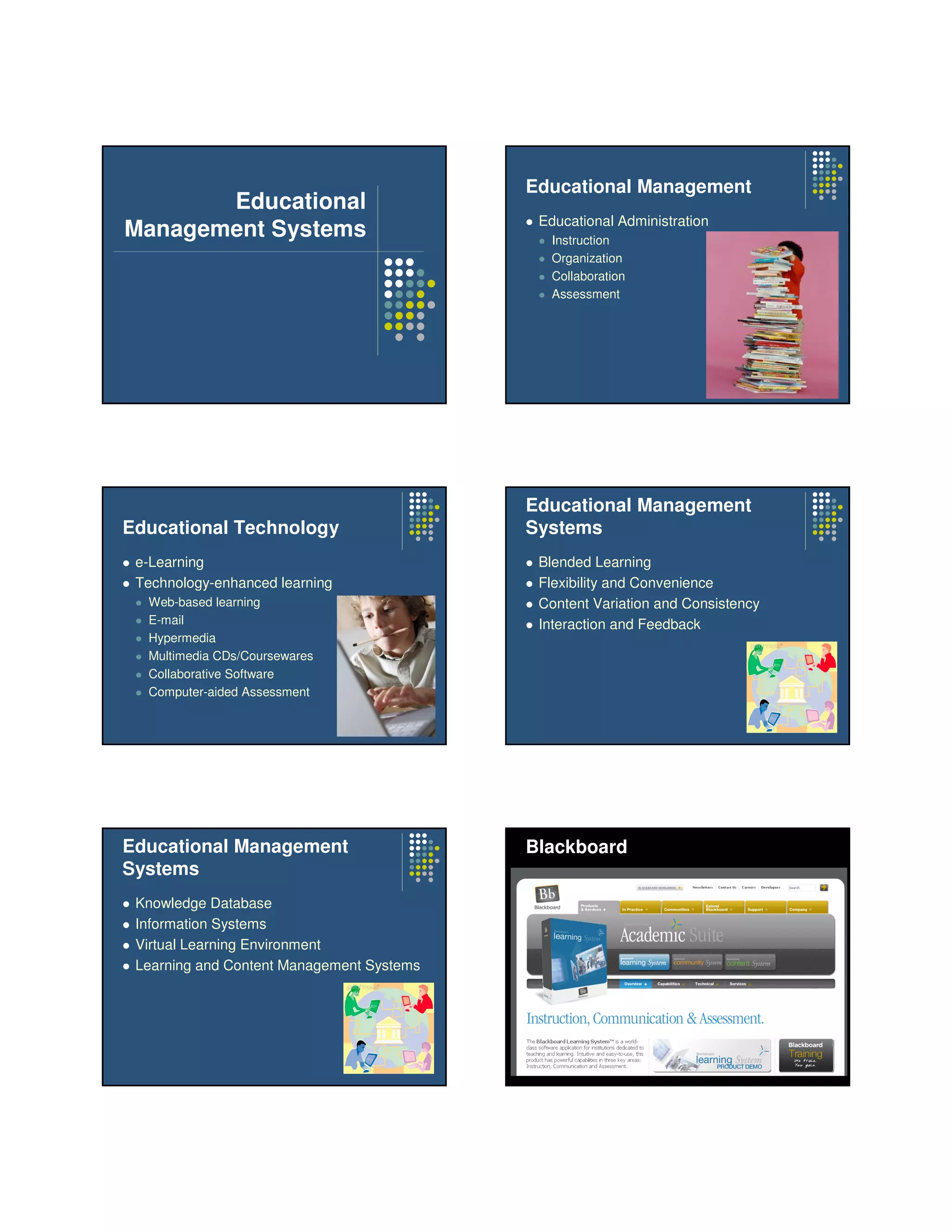 Educational Management Systems | PDF