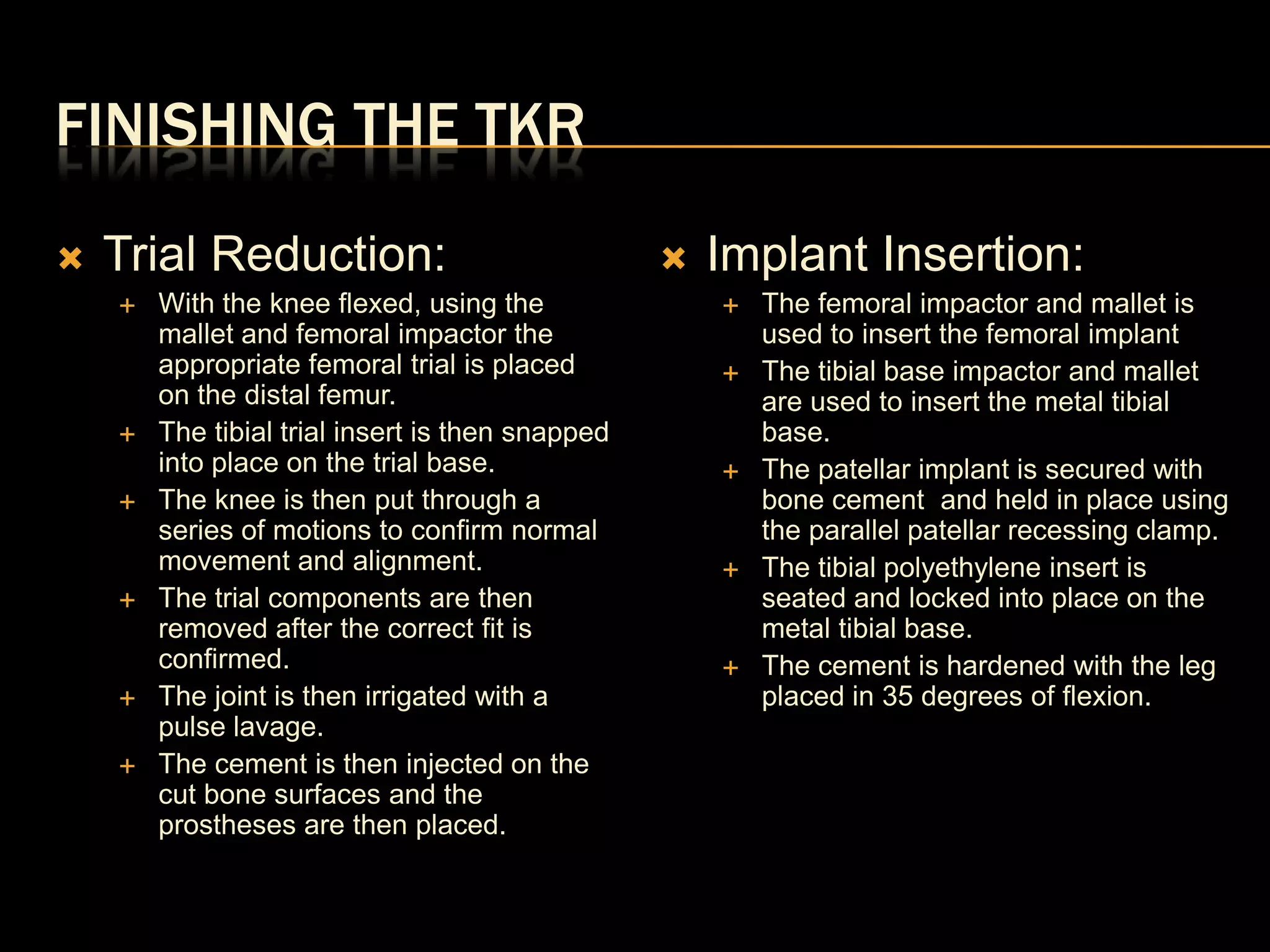 Total Knee Replacement | PPTX