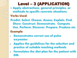 Educational objectives | PPTX