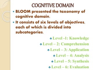 Educational objectives | PPTX