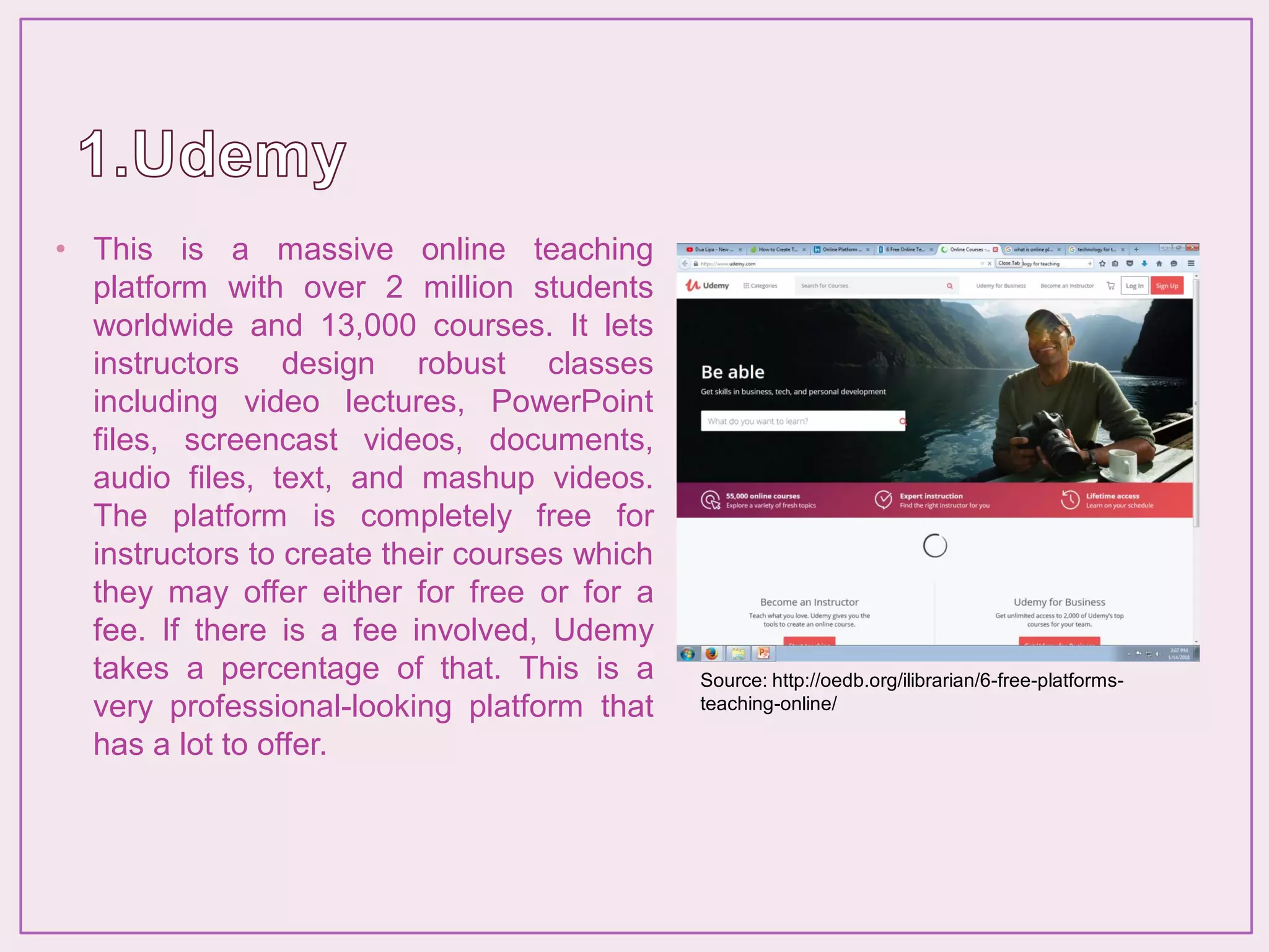 Educational online platforms | PDF
