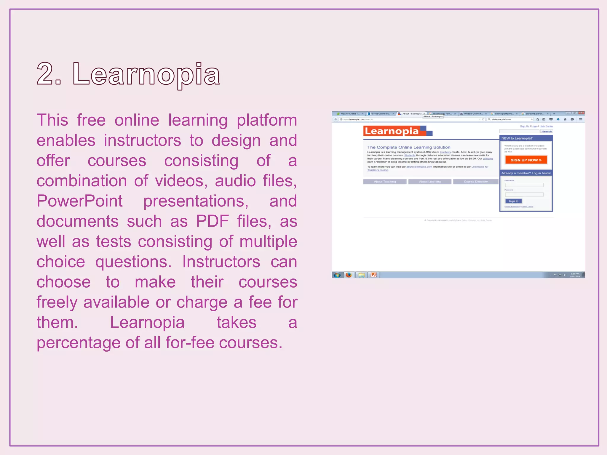 Educational online platforms | PDF