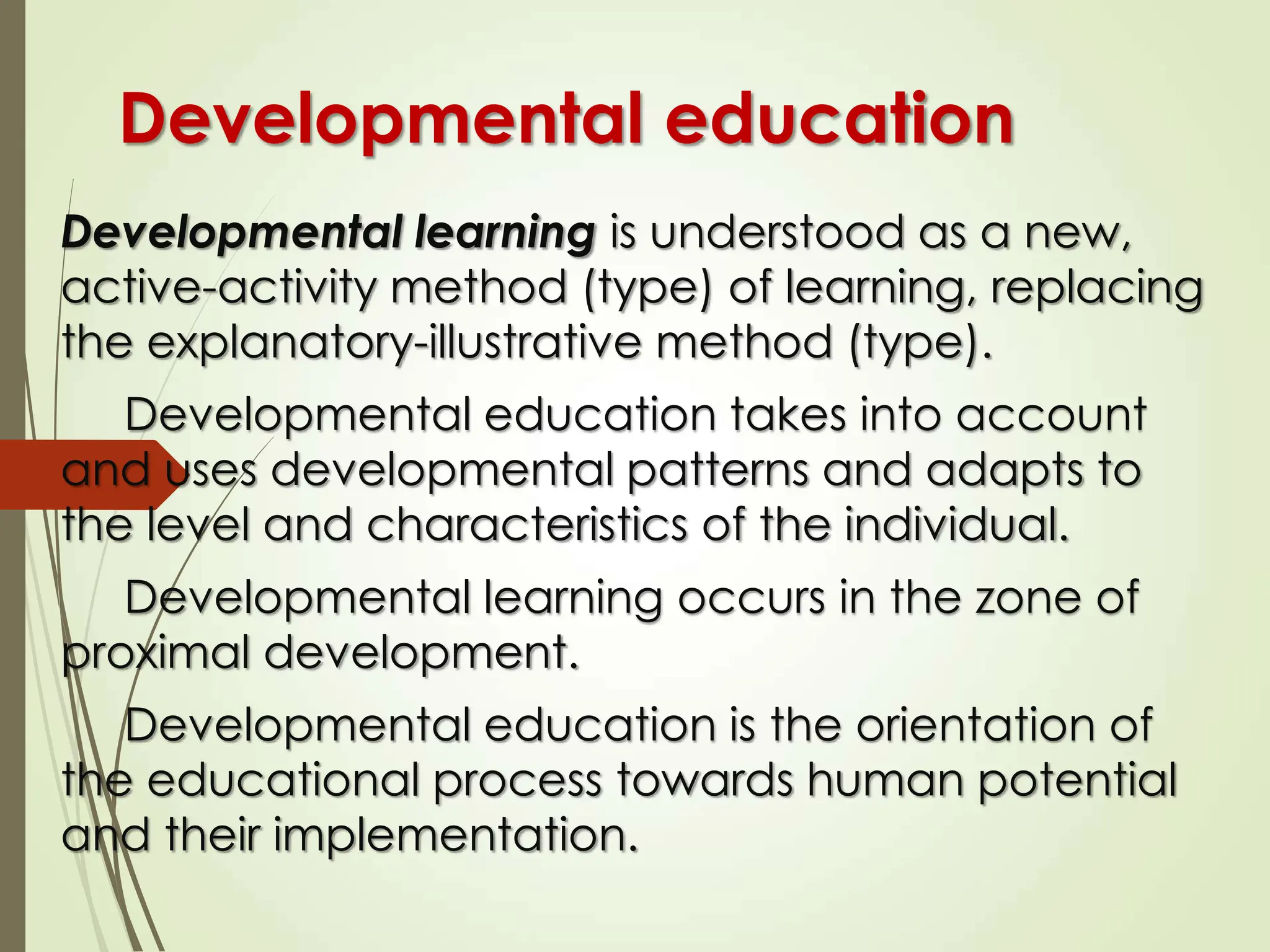 educational paradigms implemented in the learning process.ppt