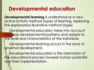 educational paradigms implemented in the learning process.ppt