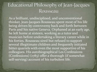 Educational philosophy | PPTX