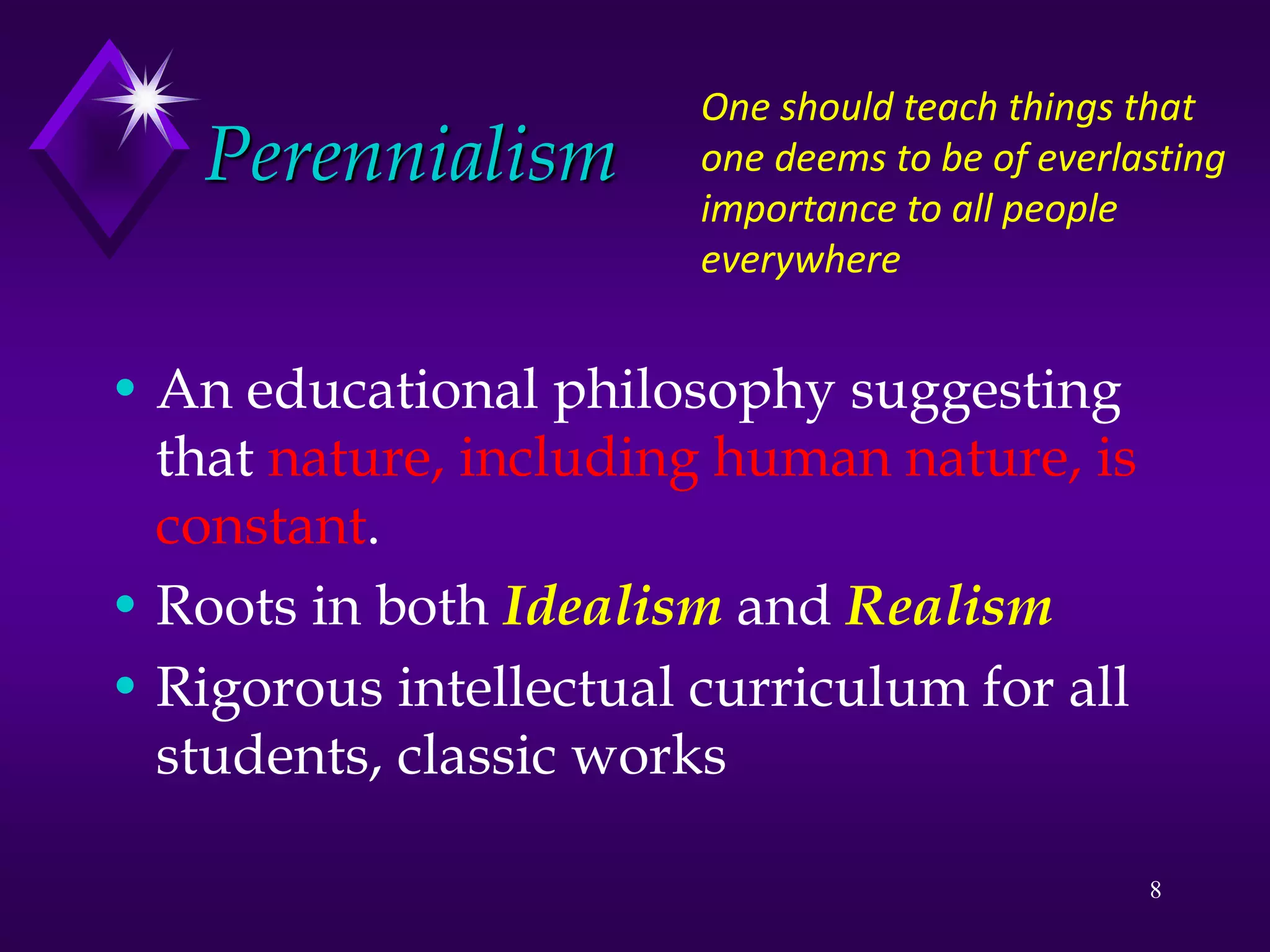 Educational philosophy | PPT