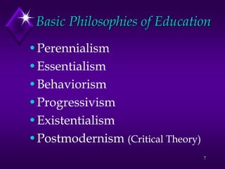 Educational philosophy | PPT