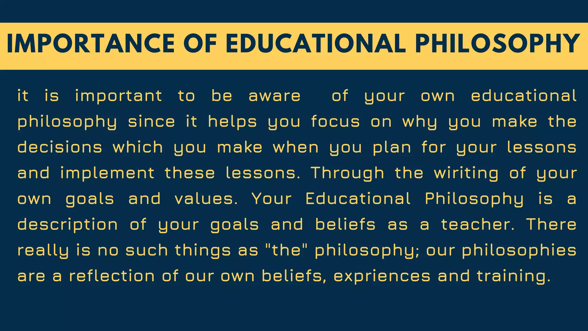 Meaning Scope Function and Importance of Philosophy of Education | PPTX