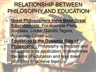 Educational Philosophy- an introduction | PPTX