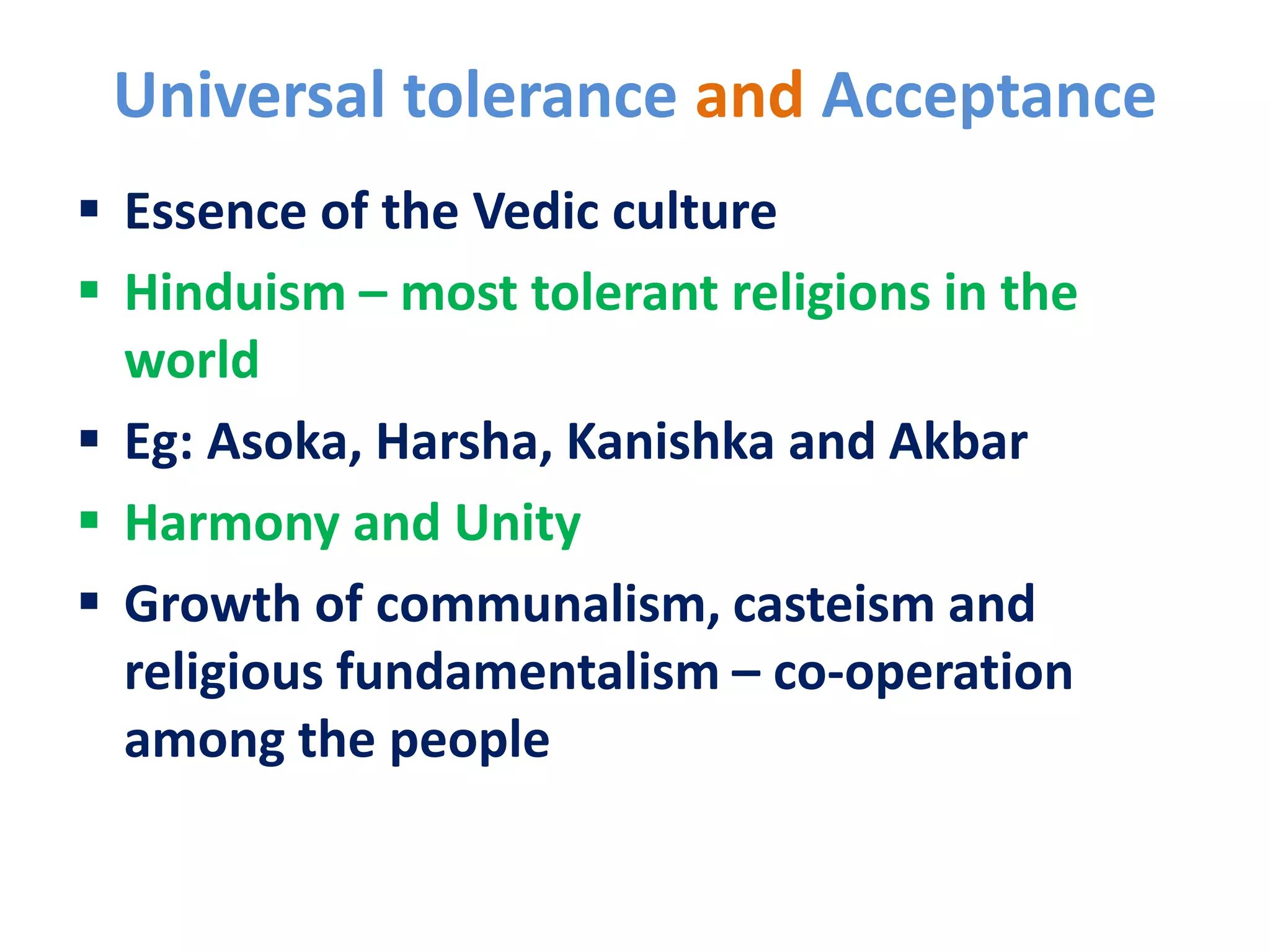 Ancient Indian Values | PPTX