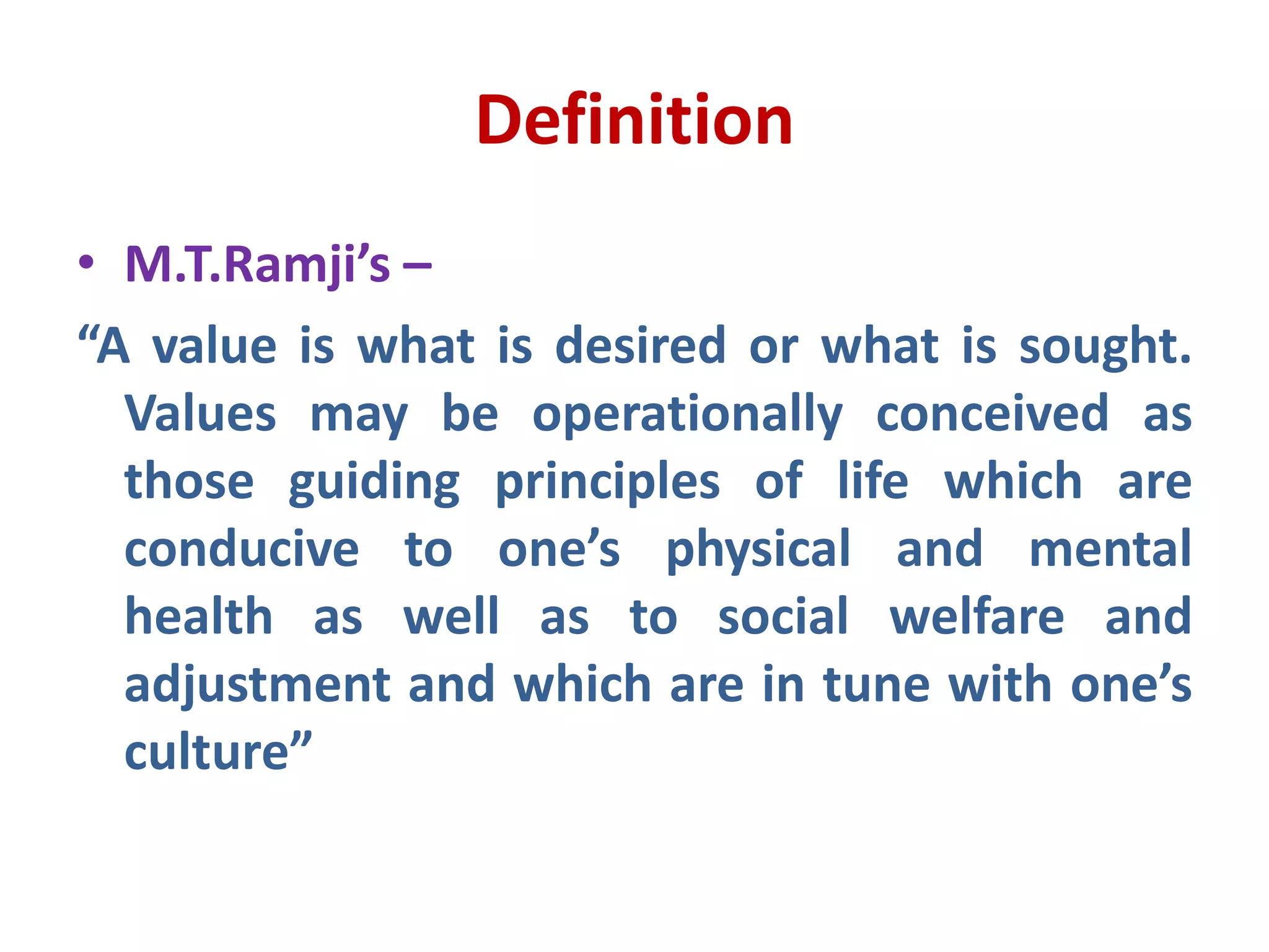 Ancient Indian Values | PPTX
