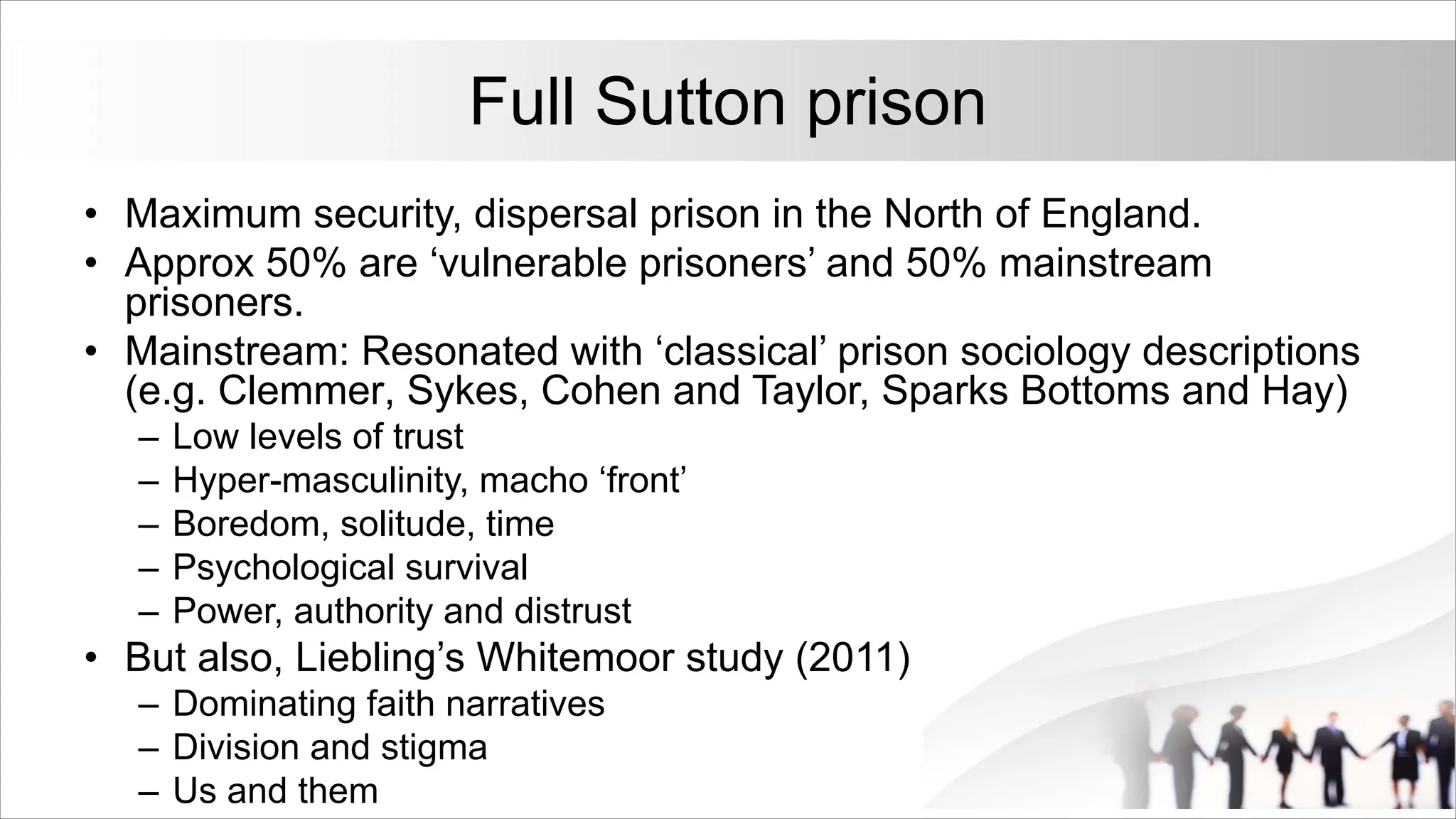 Educational Philosophy in Prison / Correctional Facilities | PDF