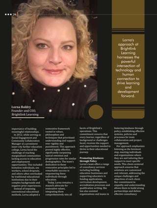 Educational Pioneers Spotlight on the UKs Top Consultants. | PDF