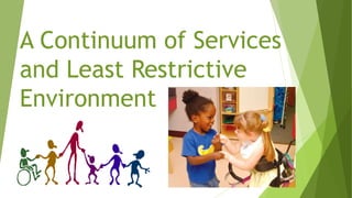 Educational Placement in Special Education | PPTX