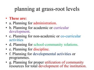EDUCATIONAL PLANNING | PPTX