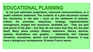 Educational Planning_Concepts by Ernesto Franco.pptx