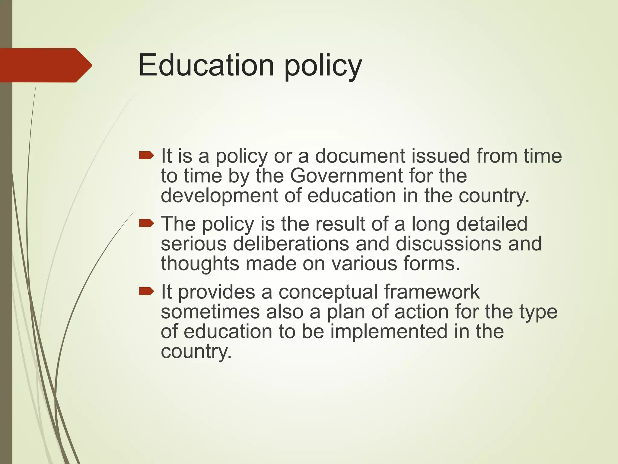 Educational polices 1978 to 1992 pakistan | PPTX